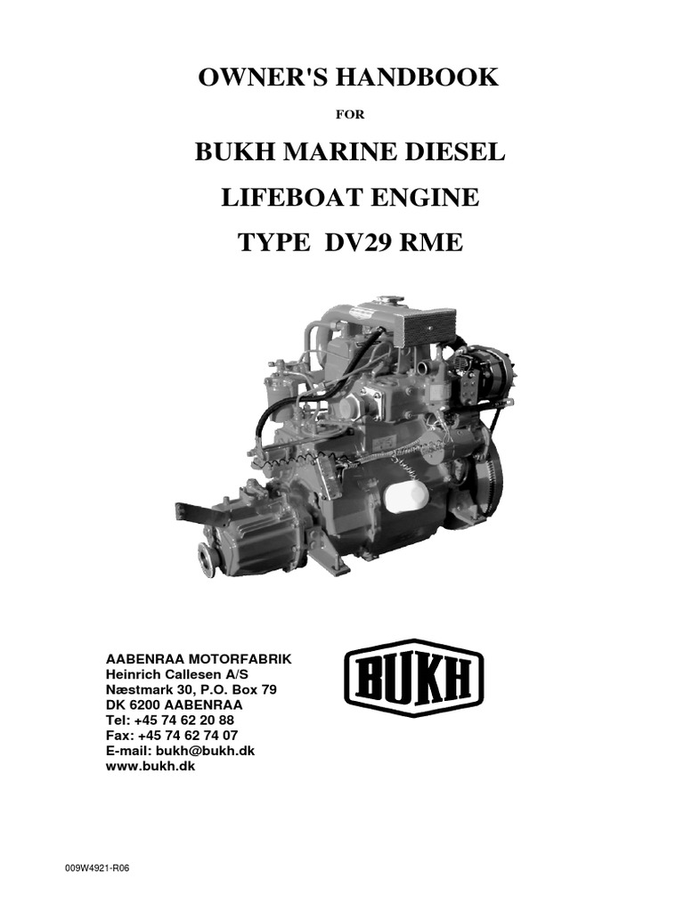 Lifeboat Engine | Motor Oil | Diesel Engine