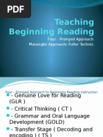 Fuller Approach in Teaching Reading | PDF | Phonics | Psycholinguistics