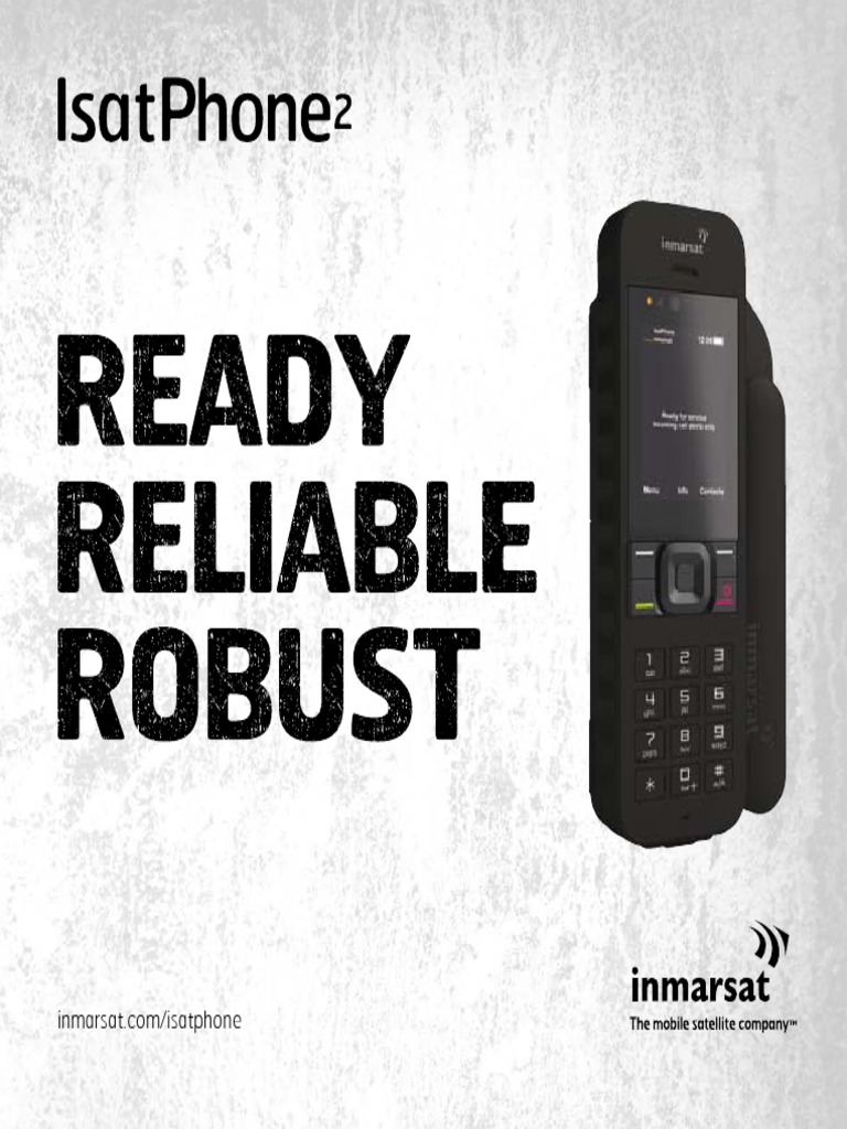 Inmarsat IsatPhone 2 Brochure | PDF | Electronics | Telecommunications