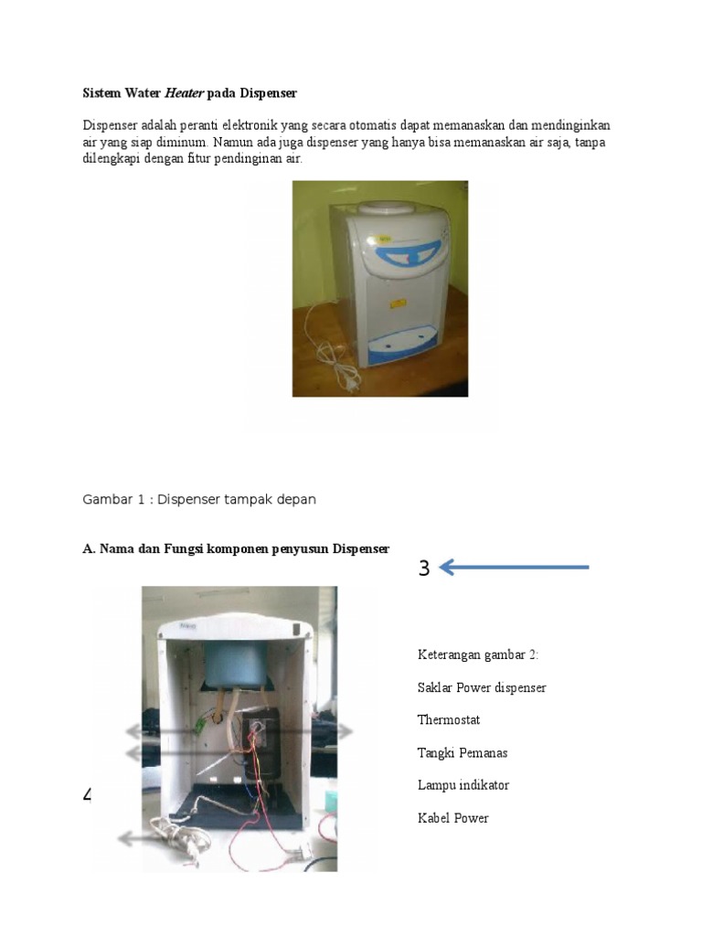 Sistem Kendali Otomatis Pada Dispenser | PDF