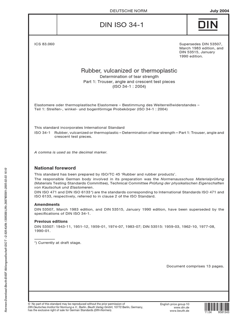 Iso 34-1 - 2004 | PDF | International Organization For Standardization | Reference Works