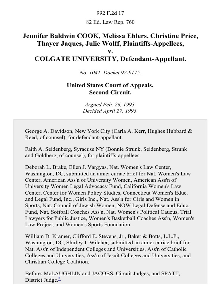 Jennifer Baldwin Cook, Melissa Ehlers, Christine Price, Thayer Jaques ...