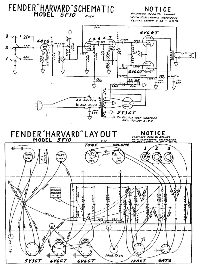 57 (5F10) Harvard Schematic | PDF