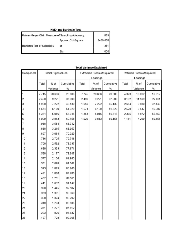 Statistical Analysis | PDF