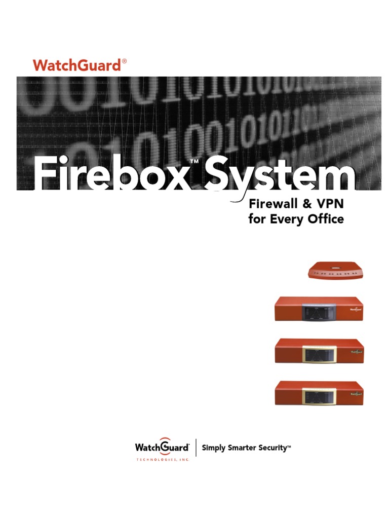 Watchguard: Firewall & VPN For Every Office | PDF | Virtual Private ...