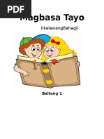 Reading Materials For Beginner (Tagalog) | PDF