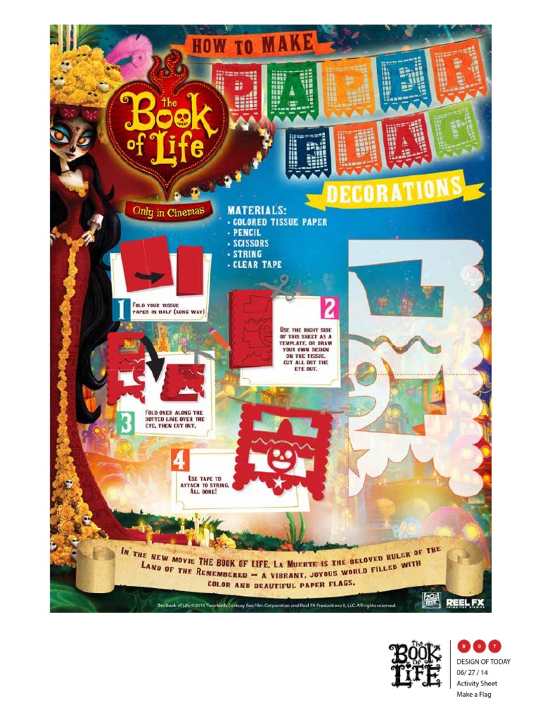 The Book of Life Worksheet | PDF