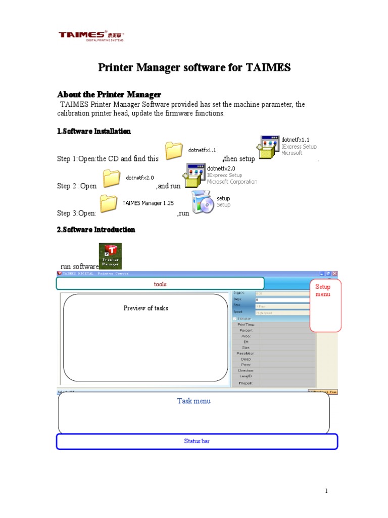 Byhx Printer Manager User Guide | PDF | Printer (Computing) | Usb