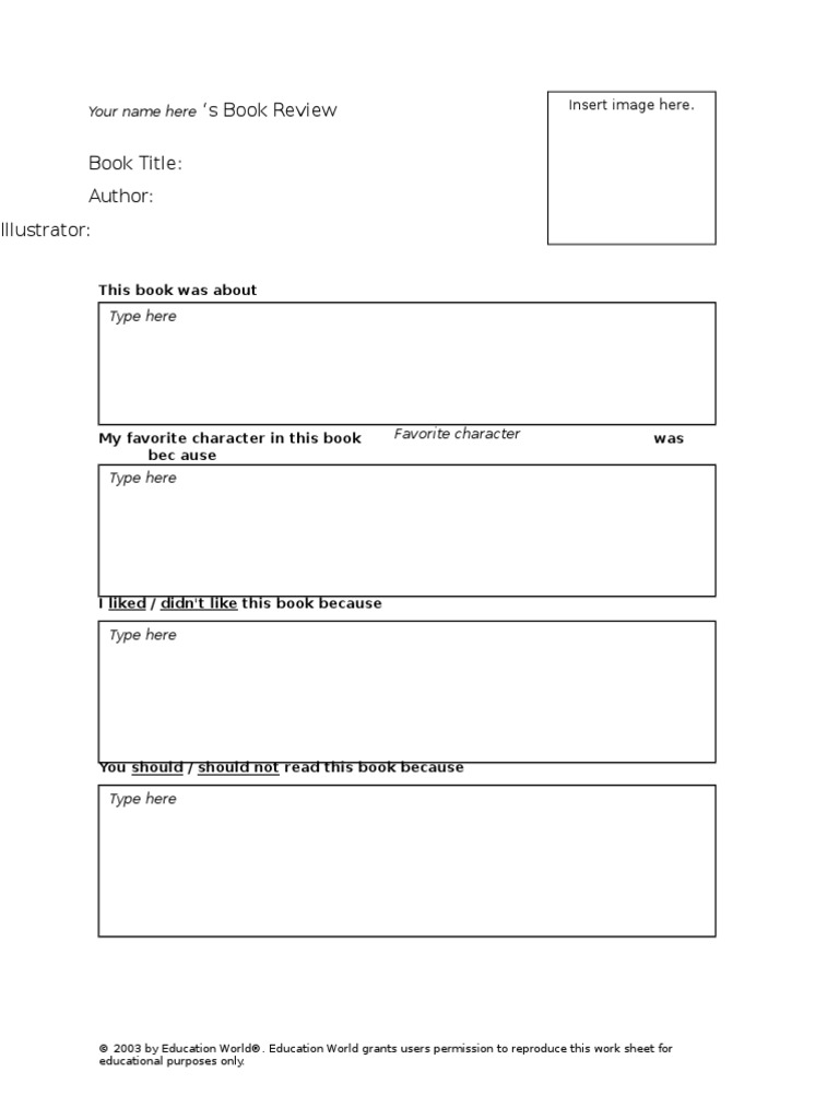 Bookreview Elementary Download | PDF