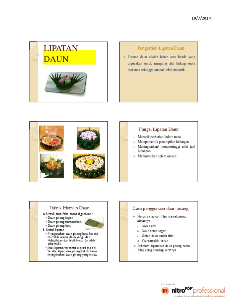 Liptan Daun | PDF