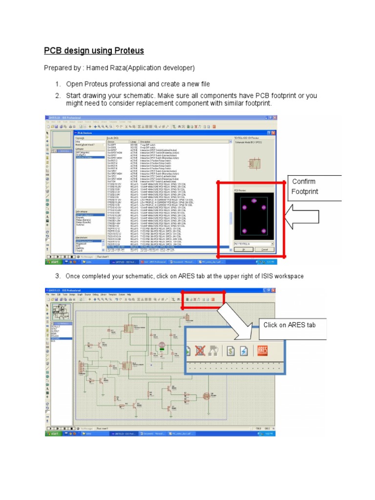 Proteus Design Guide | PDF | Printed Circuit Board | Computing