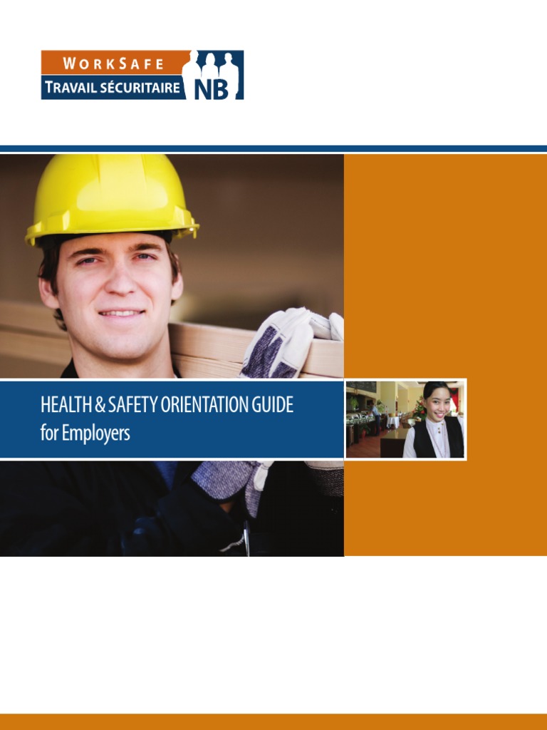 Health & Safety Orientation Guide | PDF | Occupational Safety And ...