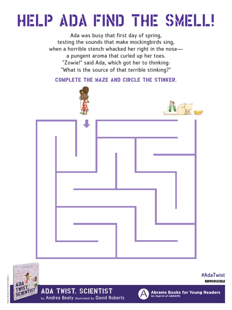 Ada Twist Activity Sheets | PDF | Balloon | Leisure