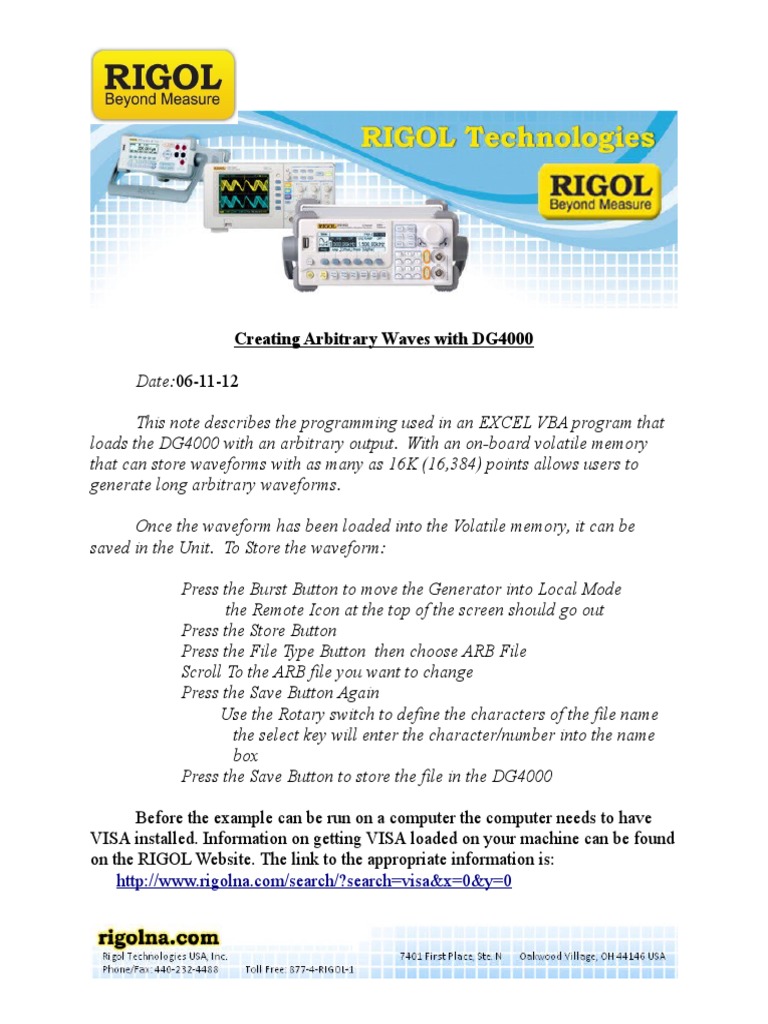 Using The DG4000 SpreadSheet | PDF | Subroutine | Spreadsheet