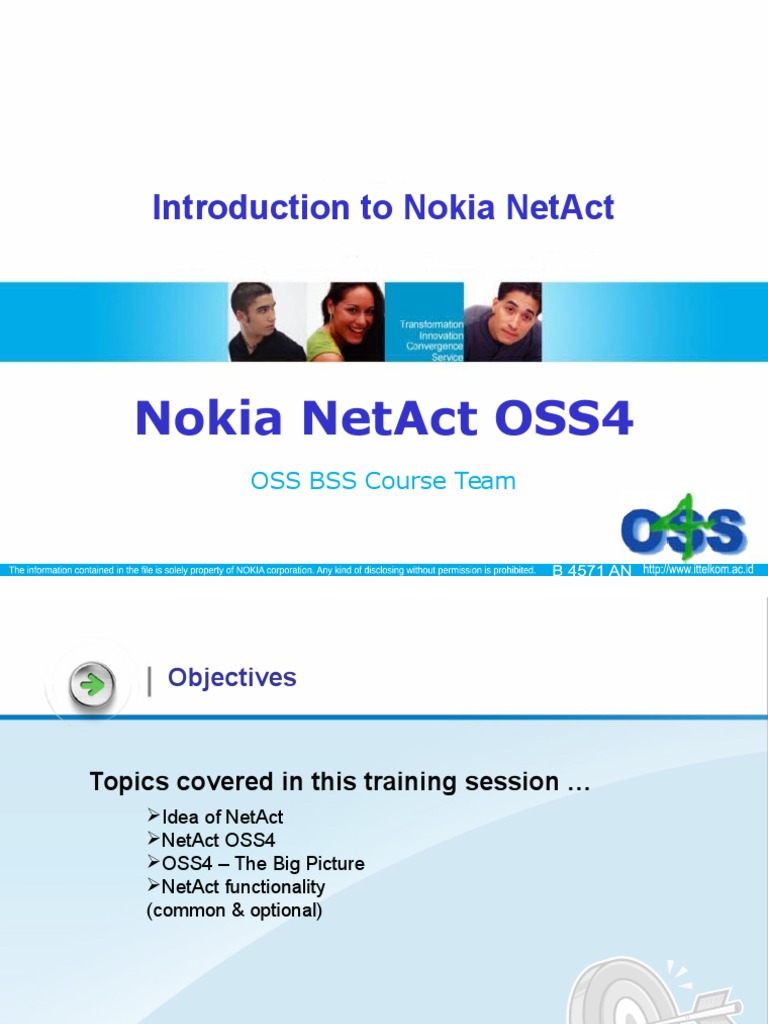 01 Introduction To Nokia NetAct | PDF | Graphical User Interfaces ...