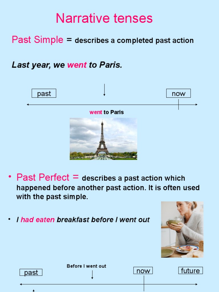 Narrative Tenses: Past Simple | PDF