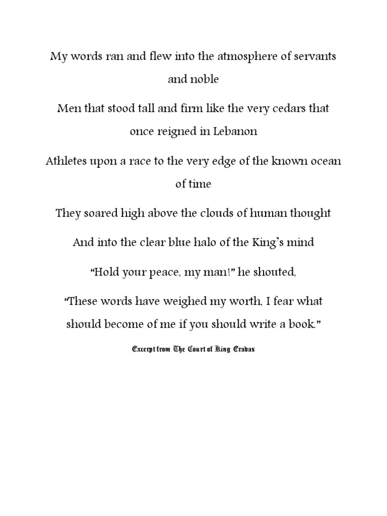 Words Left Unspoken | PDF | Nature