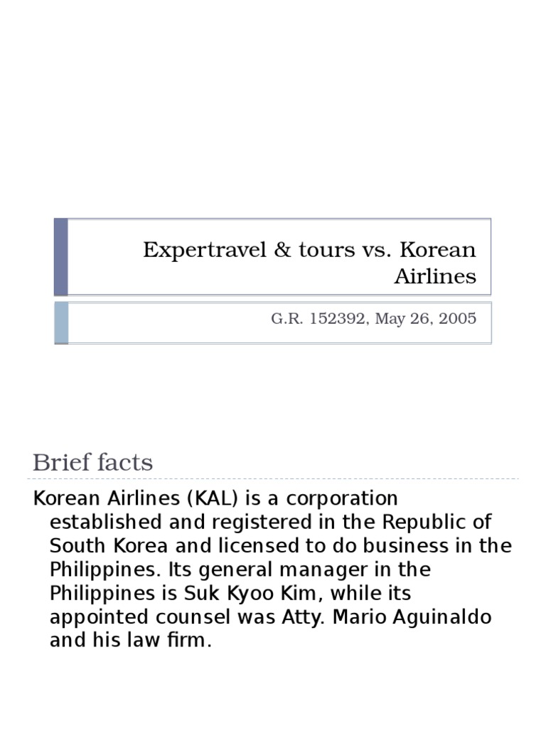 Expertravel & Tours Vs | PDF | Complaint | Board Of Directors