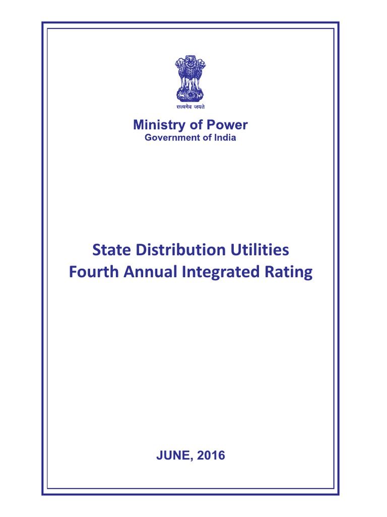 4th Rating Booklet Final 20-6-16 | PDF | Economies | Energy And Resource