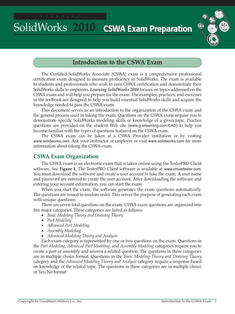 CSWA Exam Intro | Test (Assessment) | Multiple Choice | Free 30-day ...