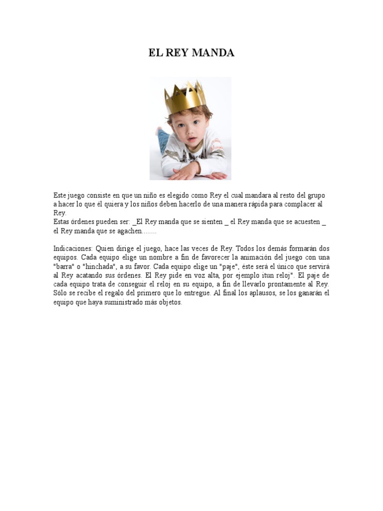 El Rey Manda | PDF