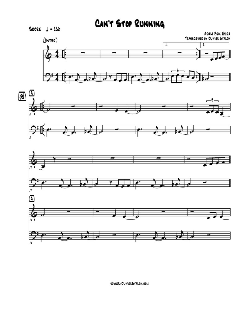 Can T Stop Running Adam Ben Ezra | PDF