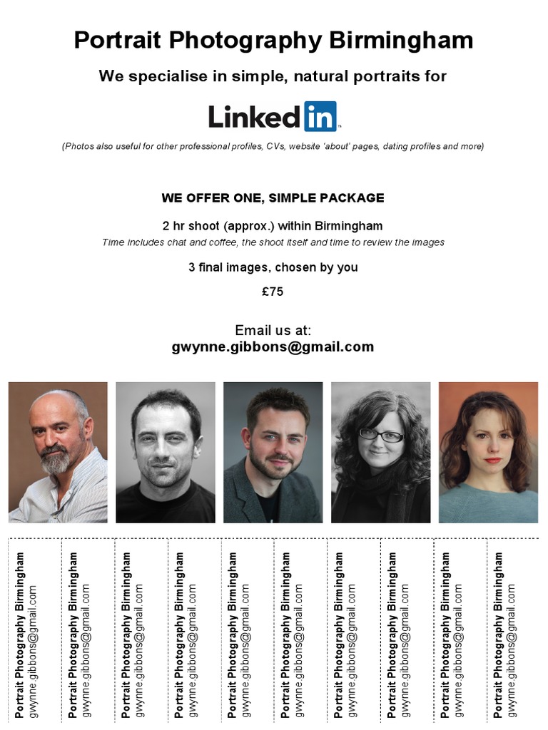 Birmingham Portrait Photography Offer | PDF