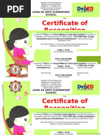 Certificates Nutrition Month | PDF