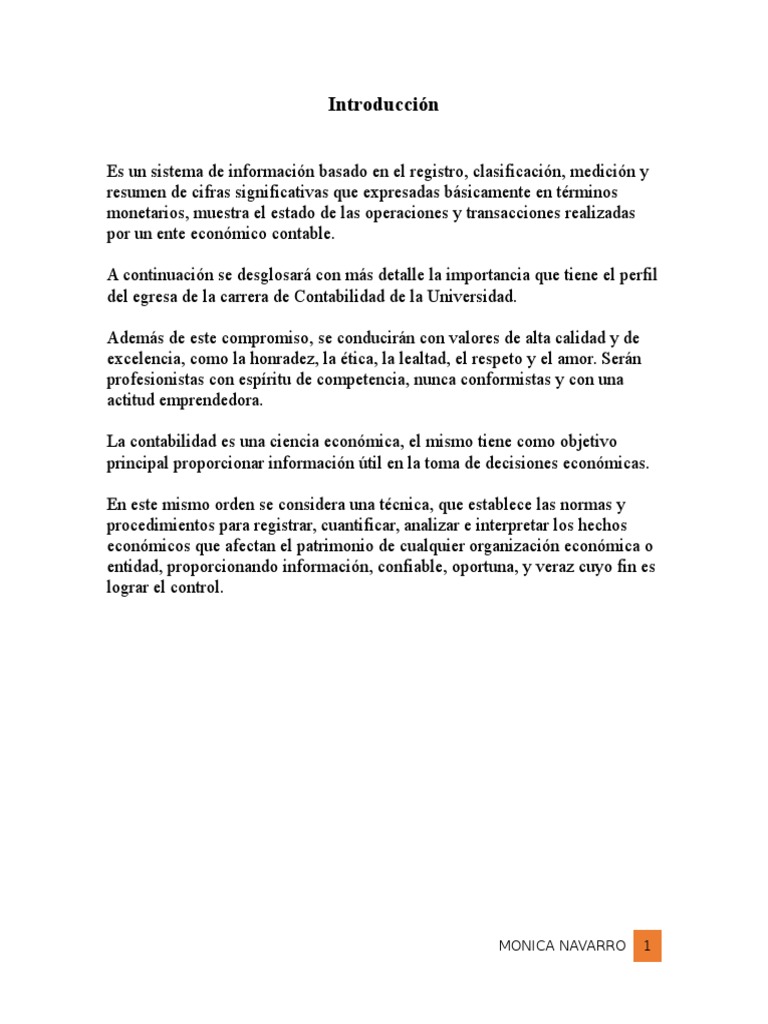 Carrera De Contabilidad Pdf Contabilidad Toma De Decisiones