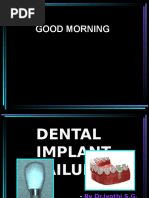 Step-by-Step Dental Implant Surgery | PDF | Dental Implant | Surgery