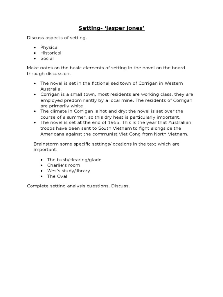 Setting Lesson Outline | PDF