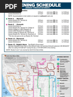 GO Transit - Timetable | PDF | Public Transport