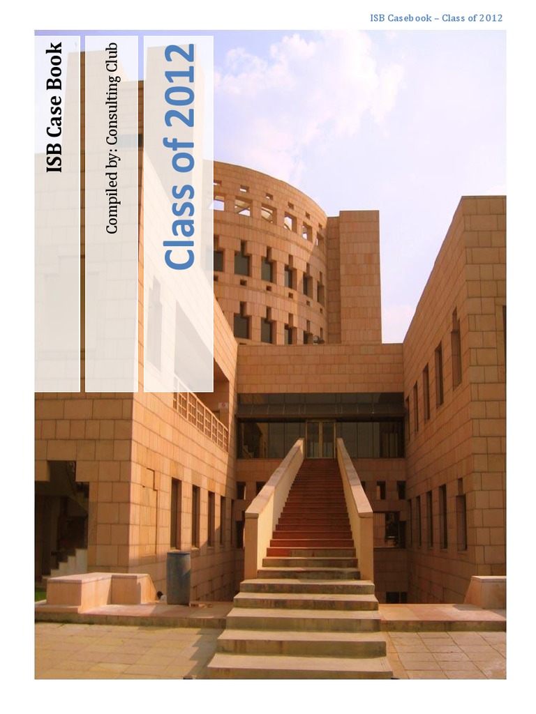 ISB Casebook 2012 | PDF | Mergers And Acquisitions | Profit (Economics)