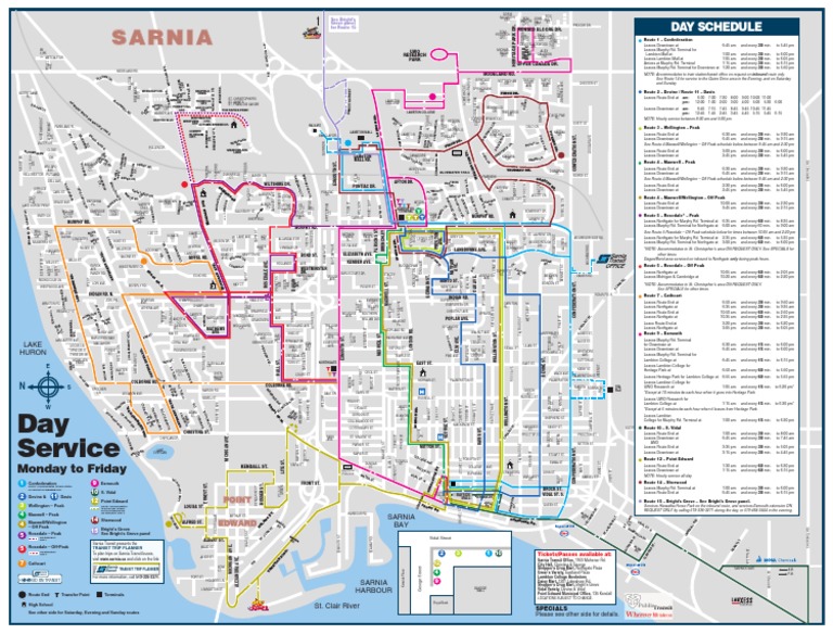 Sarnia Map | PDF