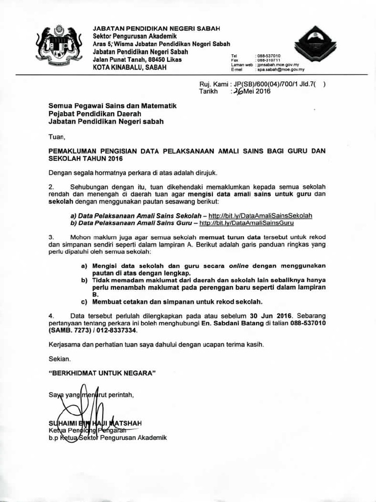 Surat Punca Kuasa | PDF