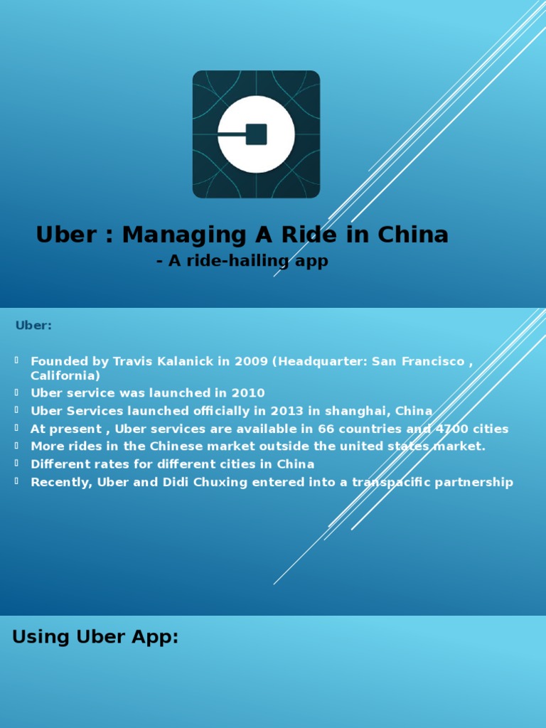 Uber | Download Free PDF | Uber (Company) | Business
