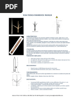 Tipos de Pararrayos | PDF | Relámpago | Materiales