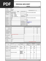 PDS Sample | PDF | Graduate School | Government