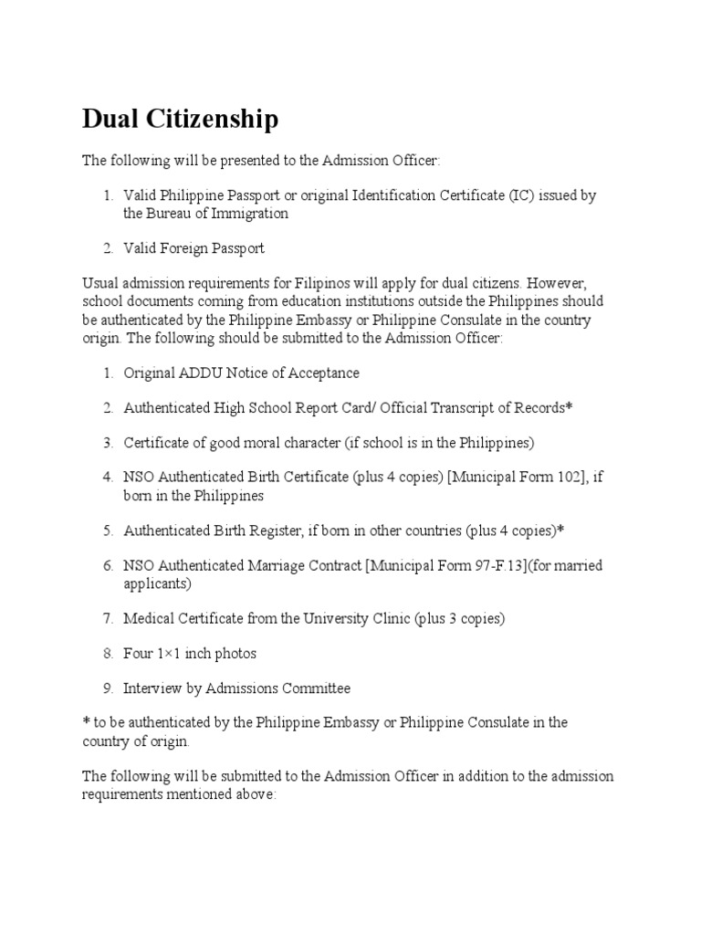 Dual Citizenship | Oath Of Office | United States Nationality Law