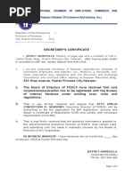 Certificate of No Rental | PDF