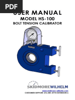 Skidmore-Wilhelm MS Calibrator Guide | PDF | Screw | Nut (Hardware)