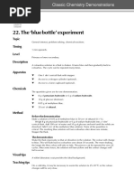 Lane and Eynon's Method | PDF | Titration | Chemistry