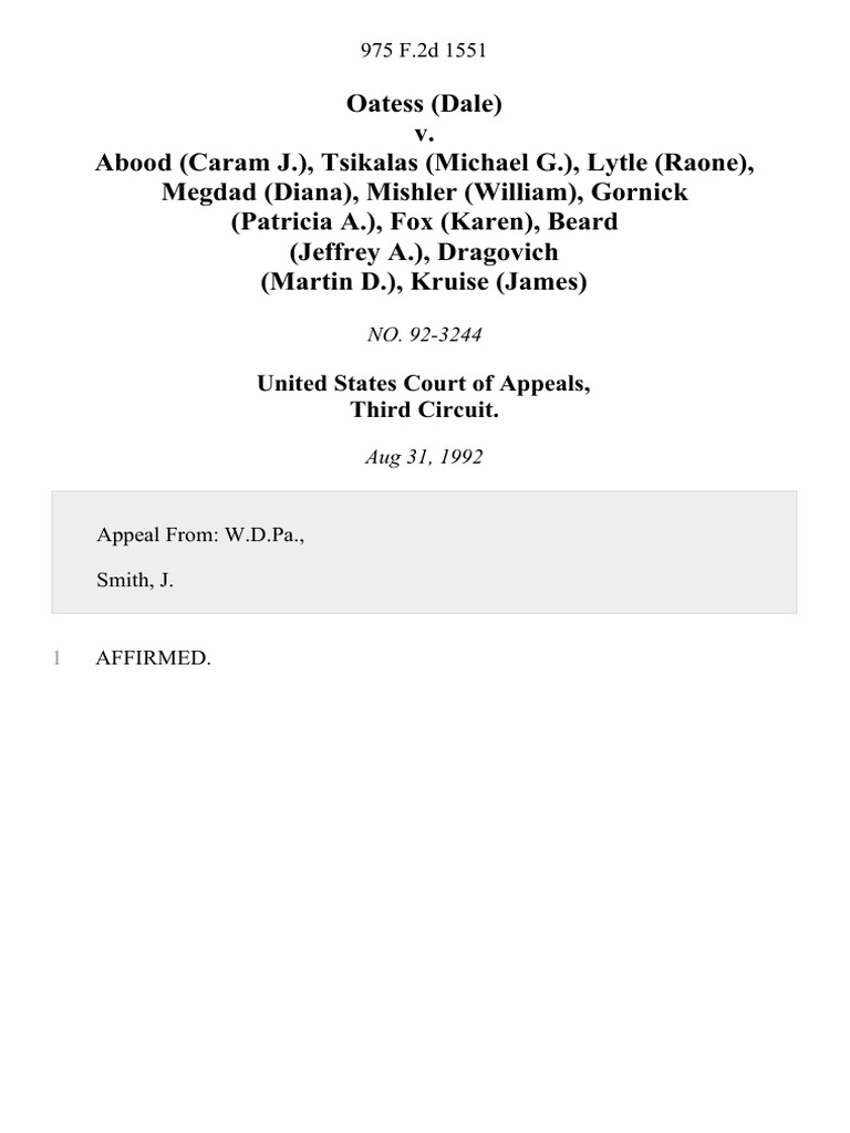 Third Circuit Court Case Affirmed | PDF