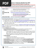 Step by Step Guide - IRCC WebForm | PDF