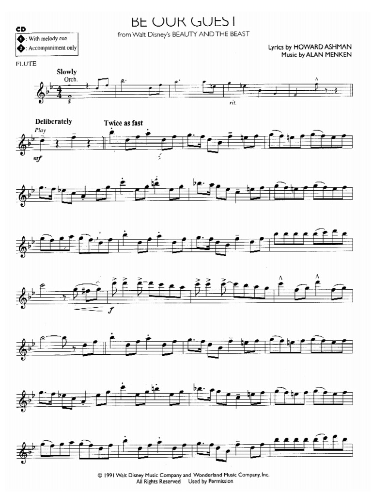 Disney Solos - Flute | PDF