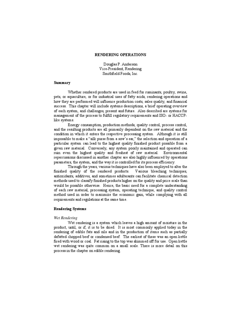Rendering Systems Overview | PDF | Cogeneration | British Thermal Unit