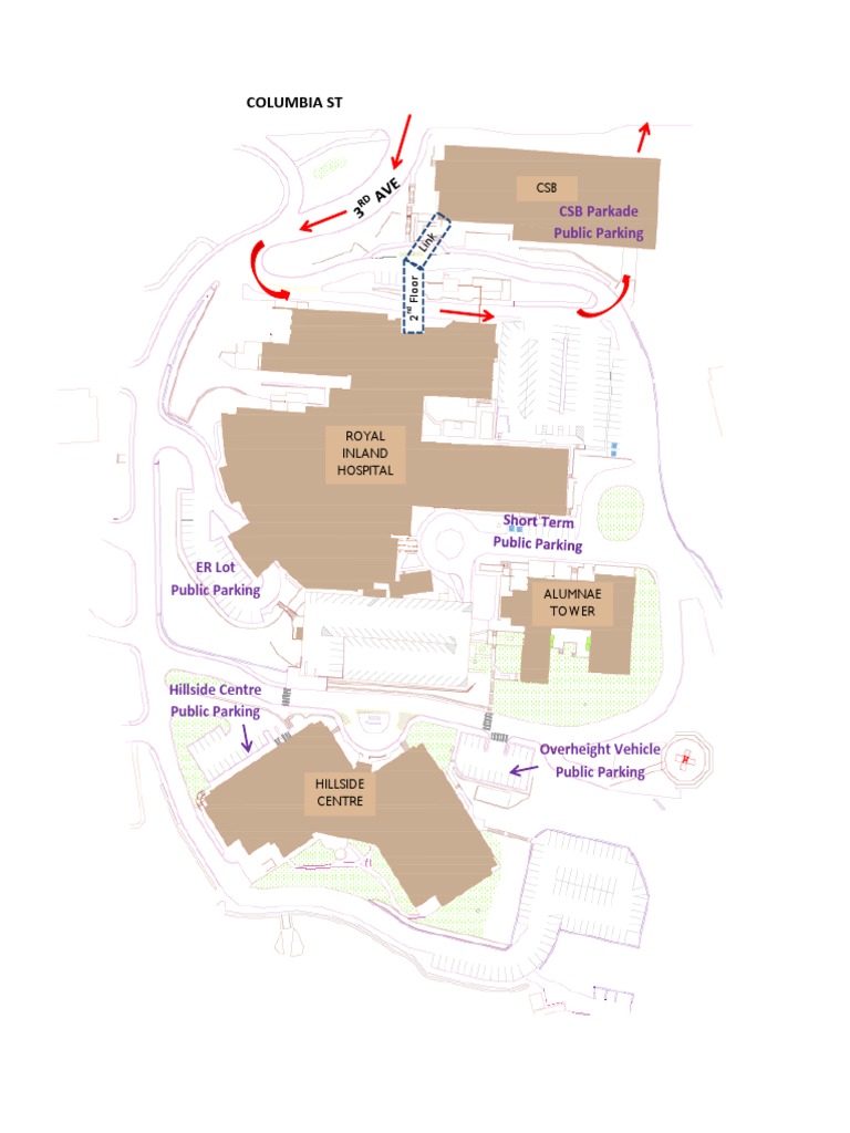 Royal Inland Hospital Parking Map | PDF