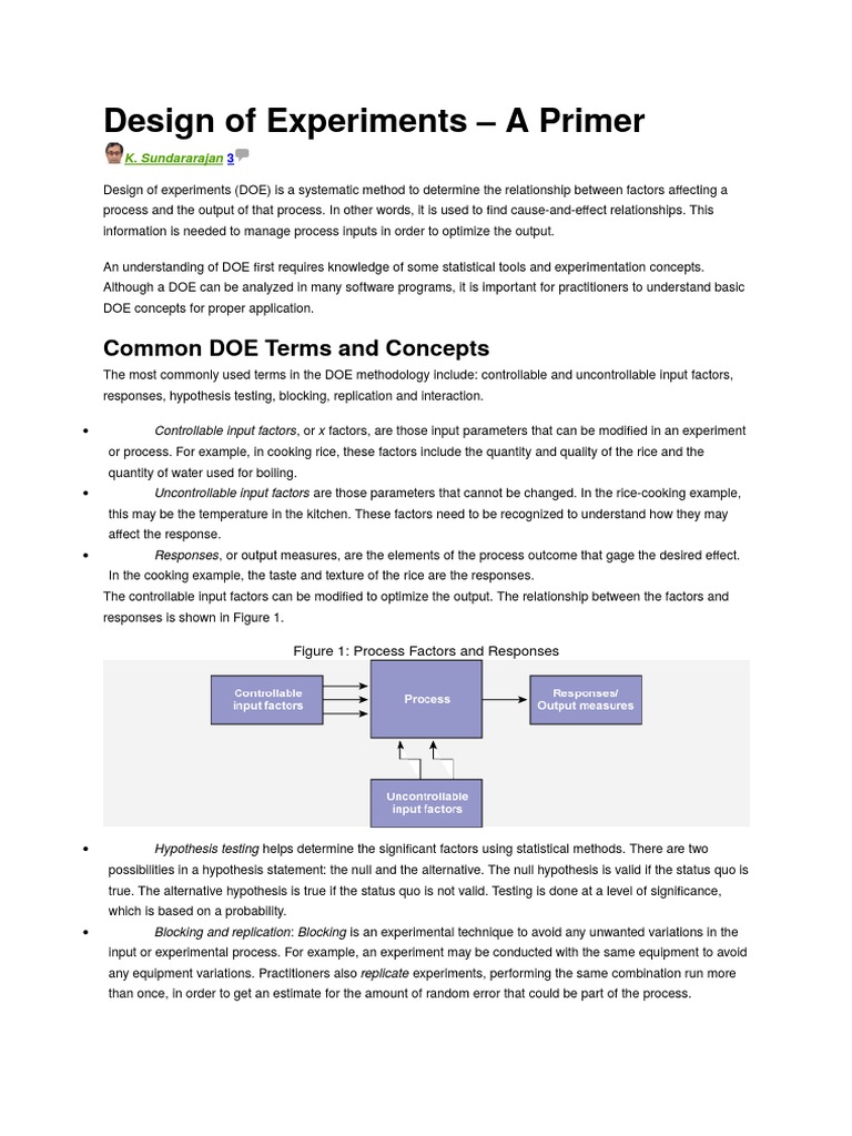 Design | PDF | Experiment | Statistical Hypothesis Testing