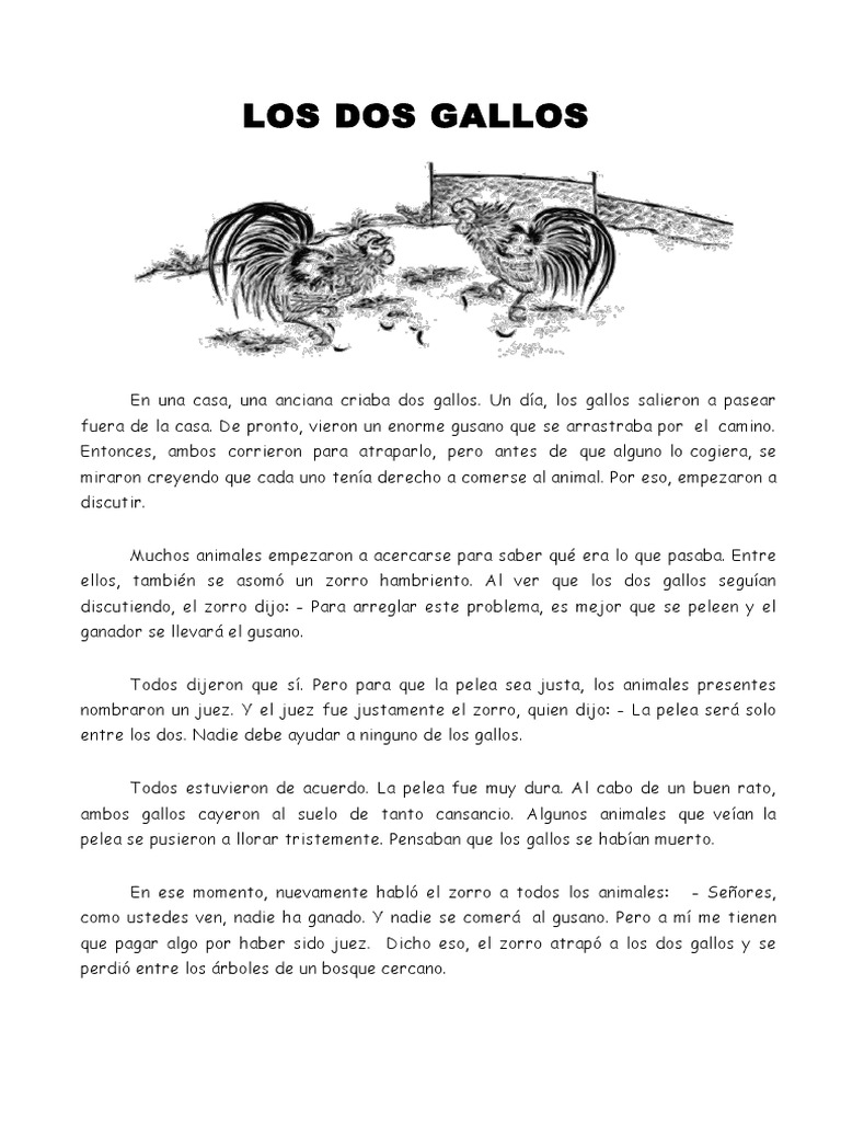 Los Dos Gallos | PDF