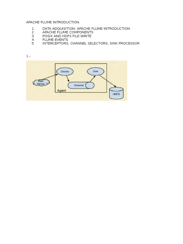 Apache Flume: Data Acquisition Guide | PDF